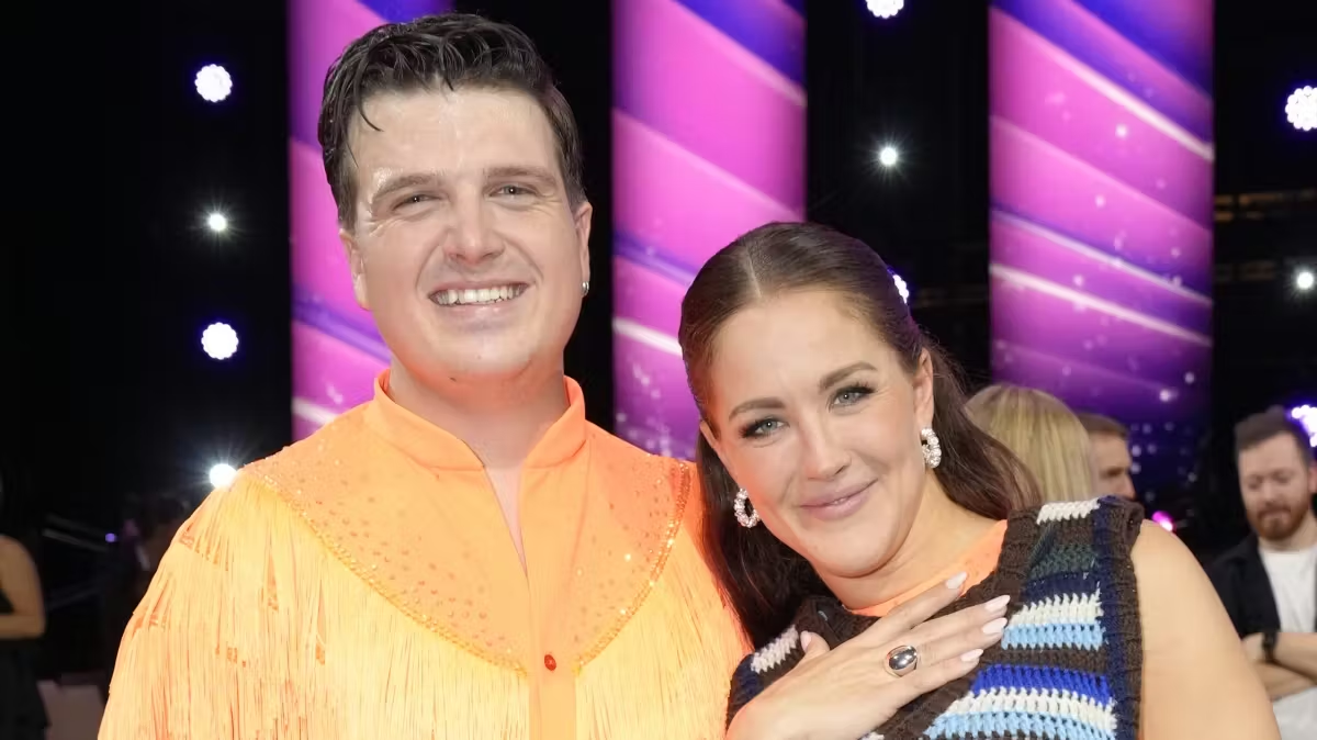 Alfred Midé Erichsen og Camilla Dalsgaard efter Vild med dans: Nu ...